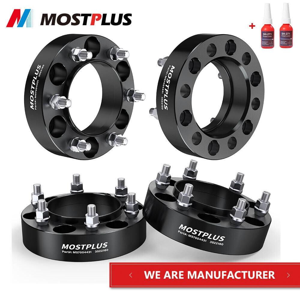 MOSTPLUS 4PCS Wheel Spacers 1.5" 6x5.5'' for 2002-2021 Toyota 4Runner ...