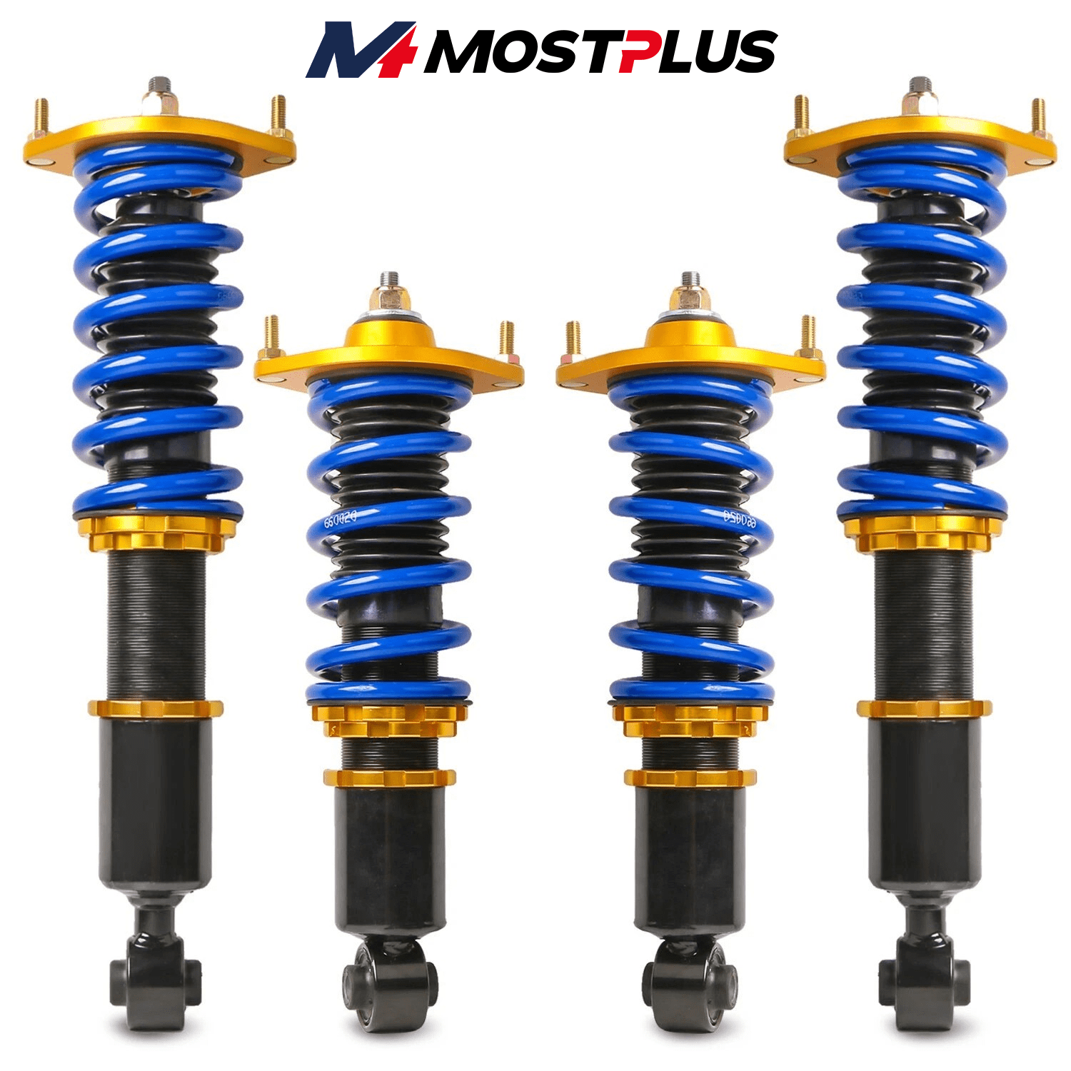 MOSTPLUS Adjustable Height Coilover Struts for 1990-1997, 1999-2005 ...