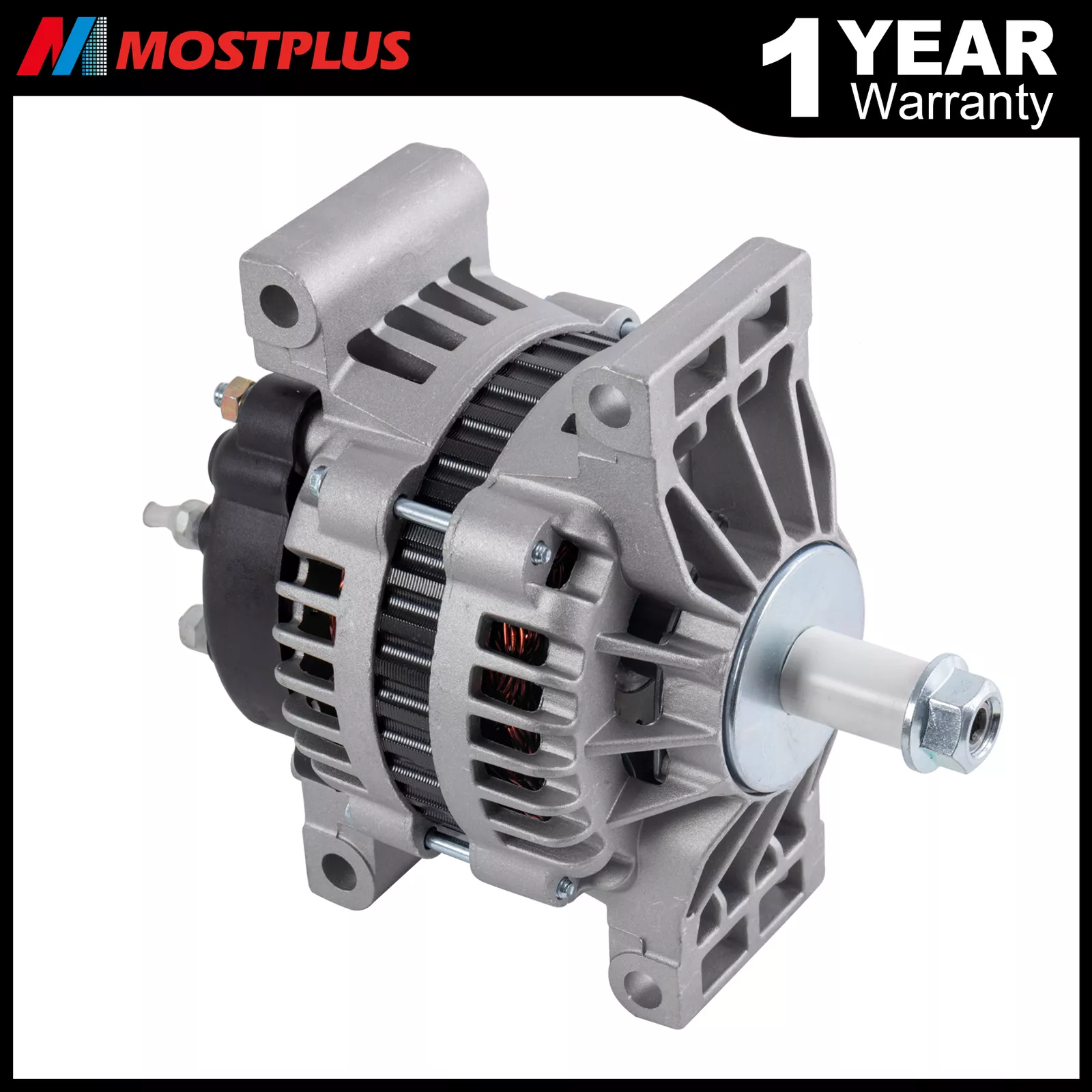 MOSTPLUS Alternator for Delco 24SI 160 AMP 8600889 QUAD MOUNT 400-12286 ...