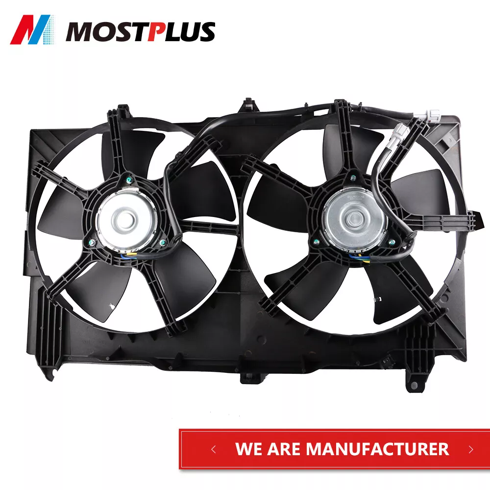 MOSTPLUS Dual Radiator Cooling Fan for 2003-06 Nissan 350Z 03-07 ...