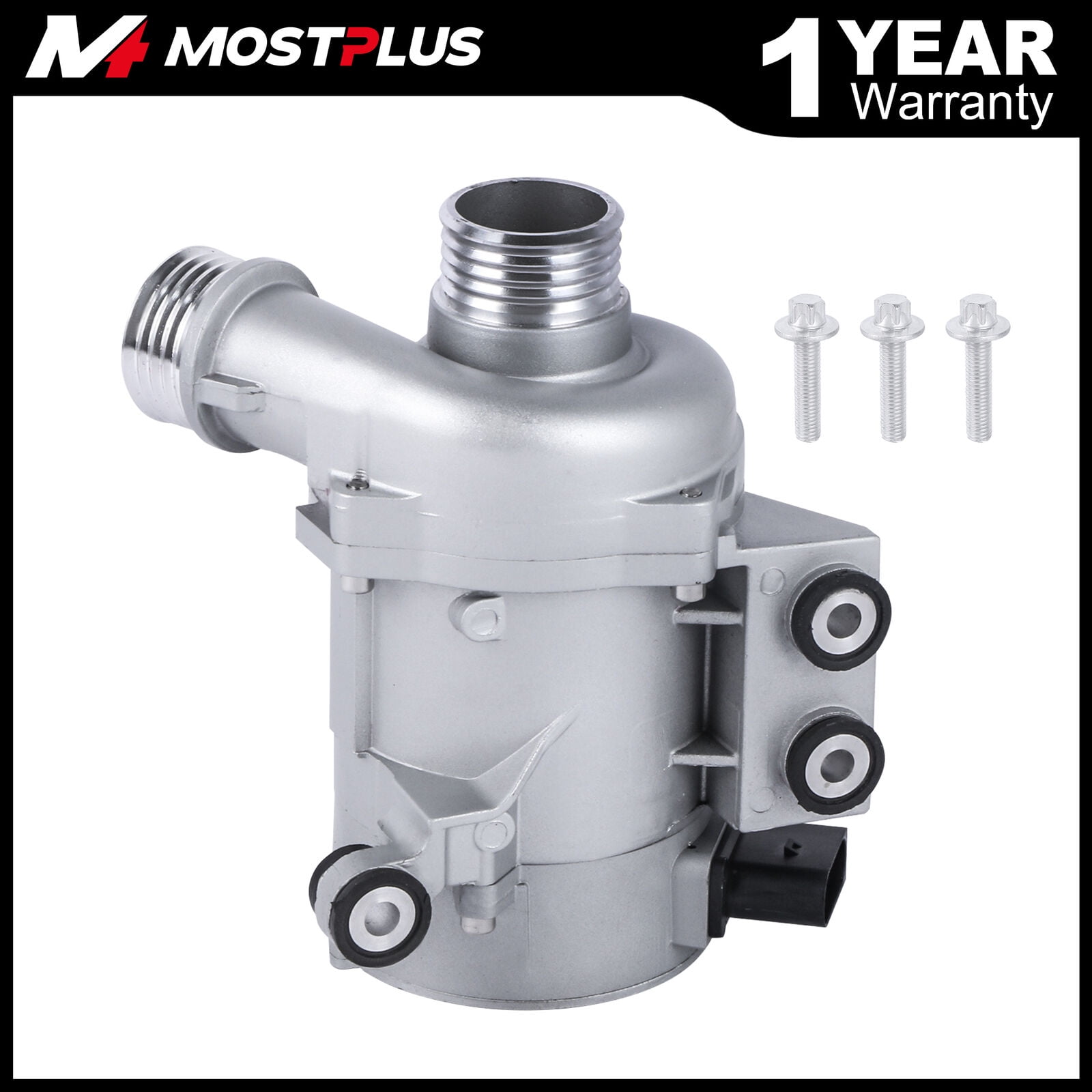 MOSTPLUS Electric Water Pump with Bolts 11517586925 for BMW 325i 328i ...