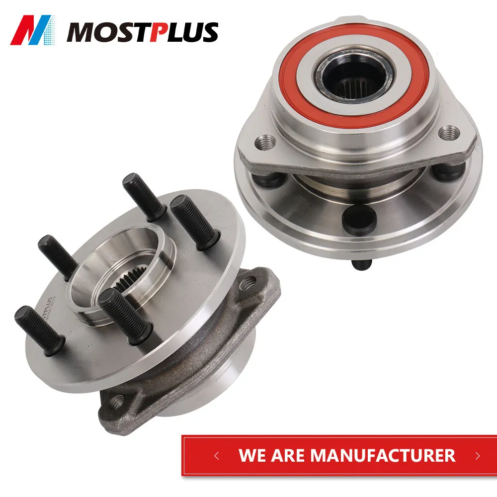 MOSTPLUS Front Wheel Hub Bearings Assembly for Jeep Comanche Grand ...