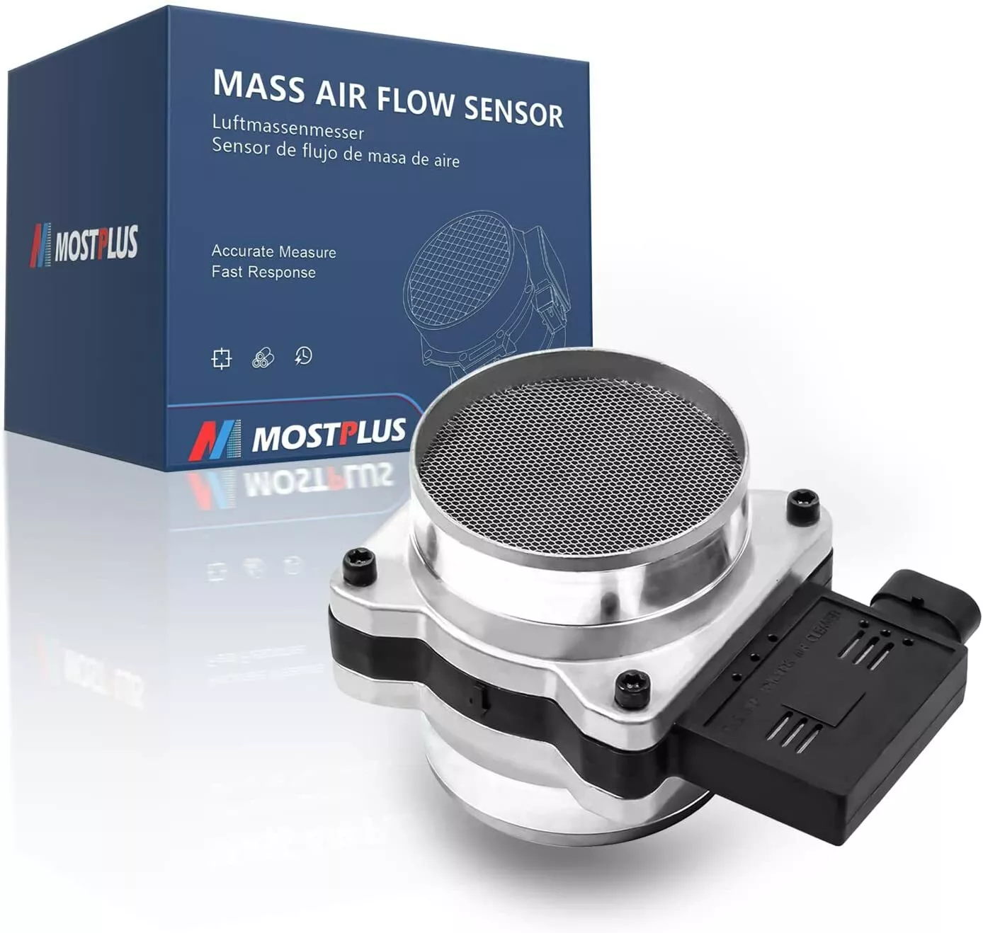MOSTPLUS Mass Air Flow Sensor Meter MAF for Pontiac Buick Chevy GMC ...
