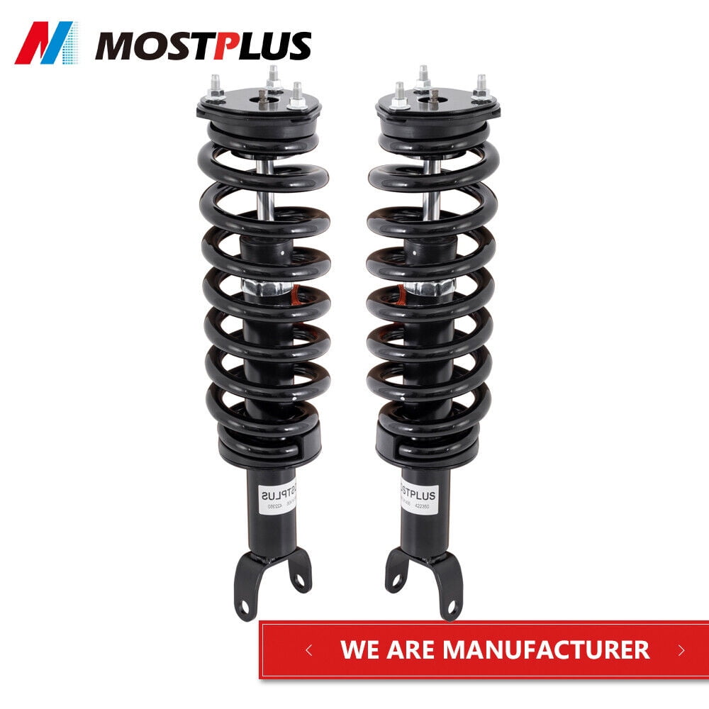MOSTPLUS Pair Front Complete Shock Struts w/Coil Springs for 2006-2008 ...