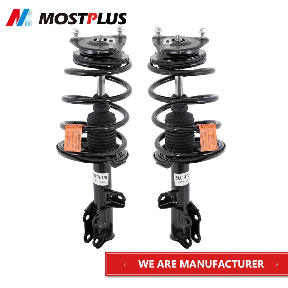 MOSTPLUS Pair Front Complete Shocks Struts w/ Coil Springs for Hyundai ...