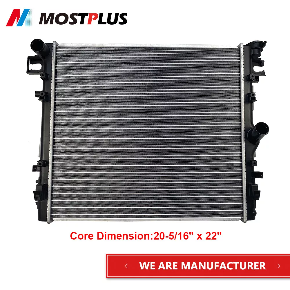 MOSTPLUS Radiator 20-5/16'' x 22'' for 2007-18 Jeep Wrangler Unlimited ...