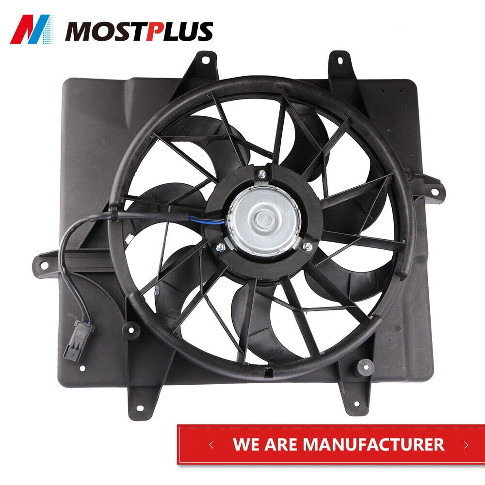 MOSTPLUS Radiator Cooling Fan Assembly Fits 2001-2005 Chrysler PT ...