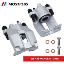 MOSTPLUS Set(2) Front Disc Brake Calipers w/ Brackets for 2005-2008 ...