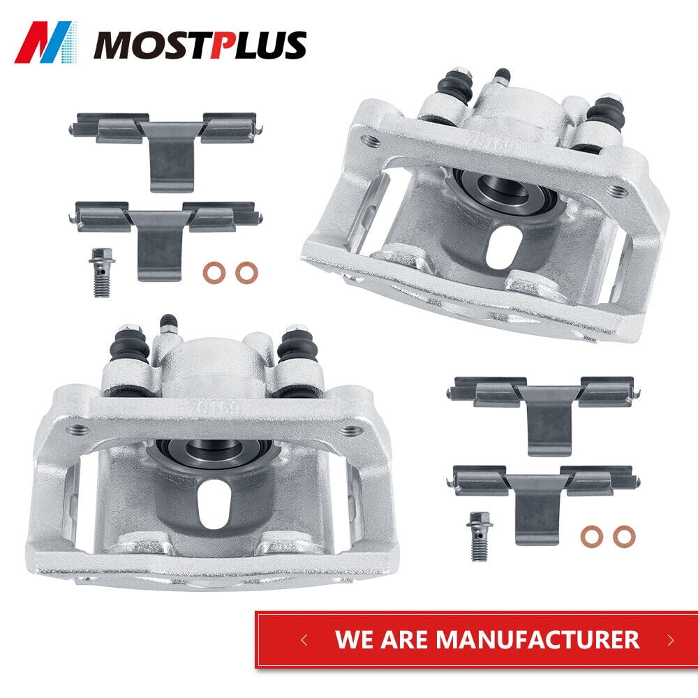 MOSTPLUS Set(2) Rear Brake Calipers w/ Brackets for Dodge Ram 1500 ...
