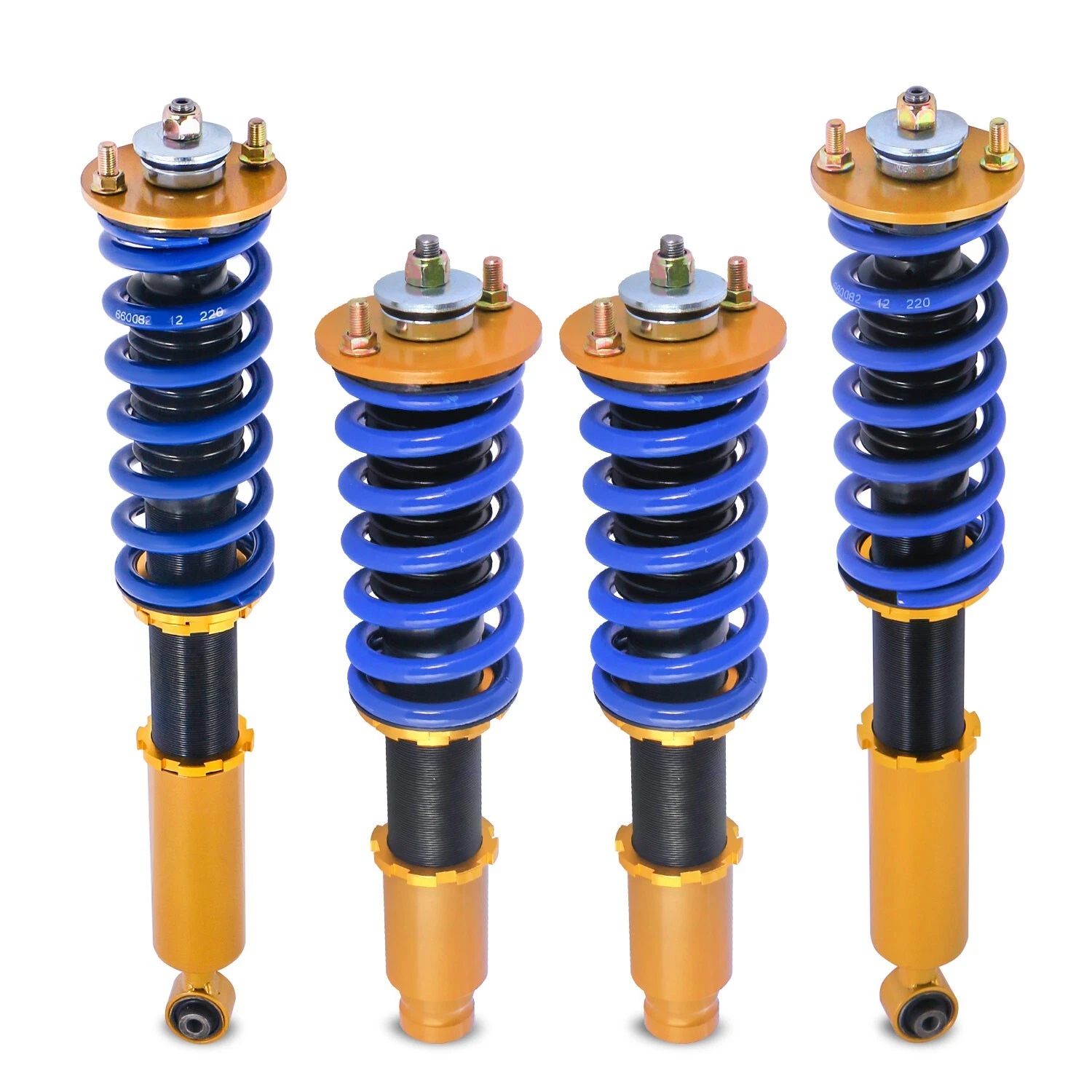 MOSTPLUS Set(4) Complete Coilovers Struts Assembly for 1997-2001 Honda ...