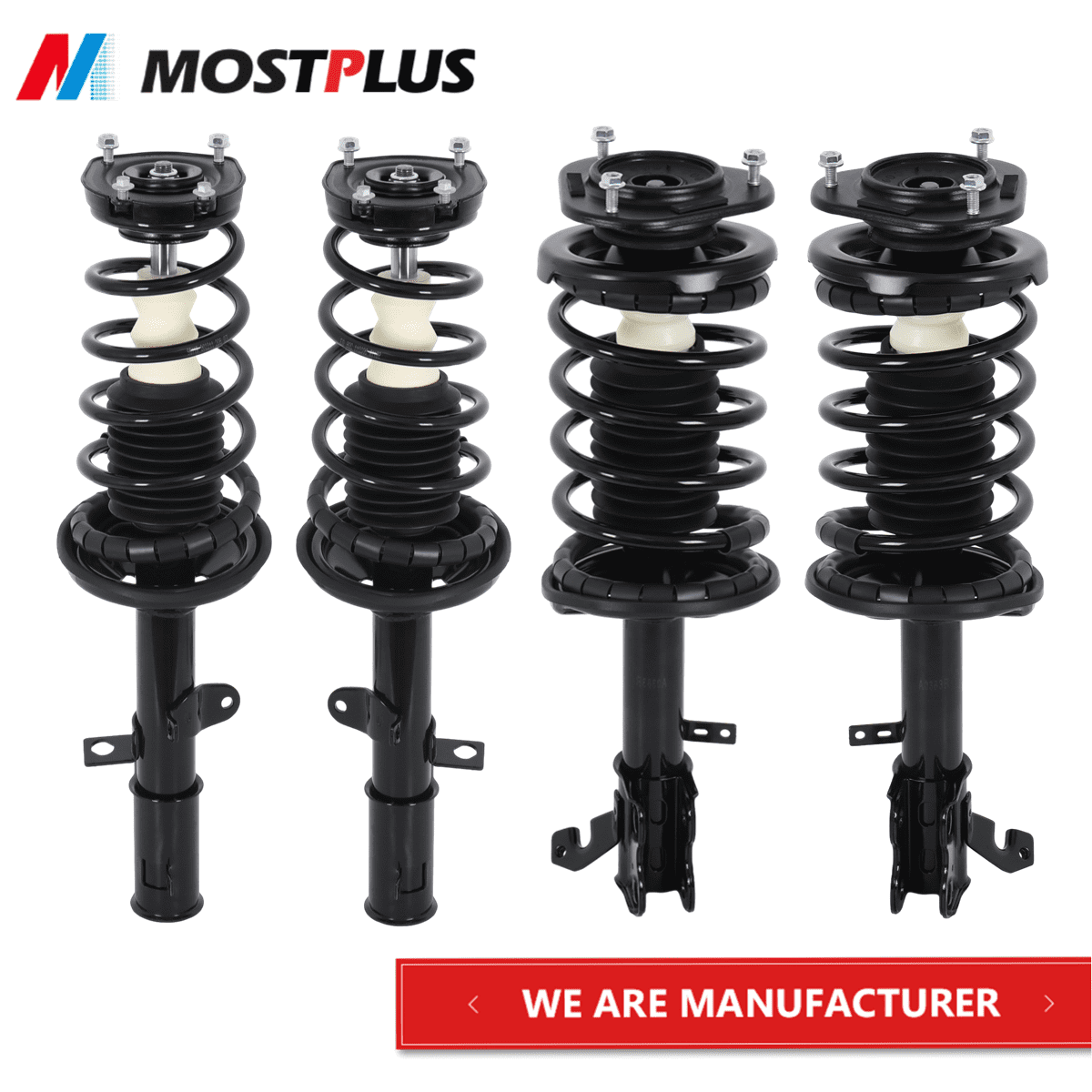 MOSTPLUS Set(4) Front & Rear Complete Shock Absorbers Strut for 93-02 ...