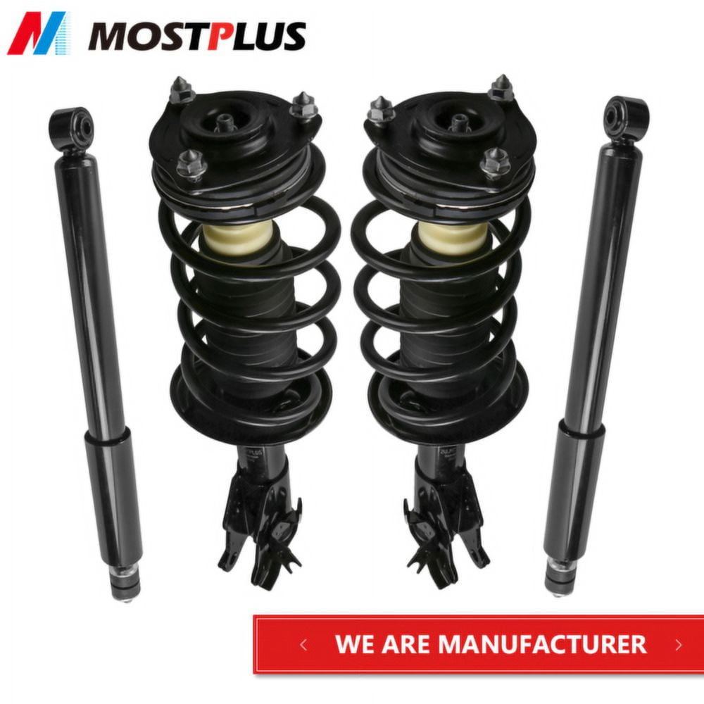 MOSTPLUS Front & Rear Struts Assembly Set(4) for 2006-2011 Acura CSX ...