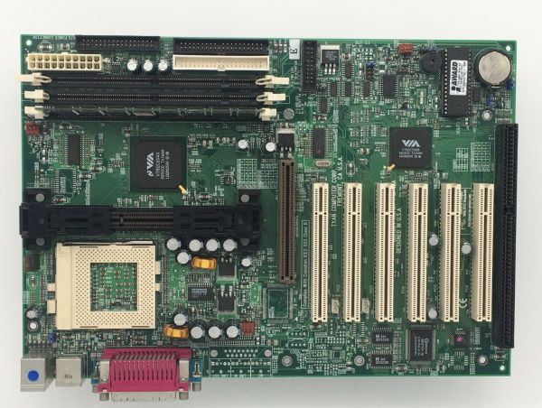 Motherboard tyan s1854 socket 370/slot 1, 6x pci, 1x isa slot, via ...