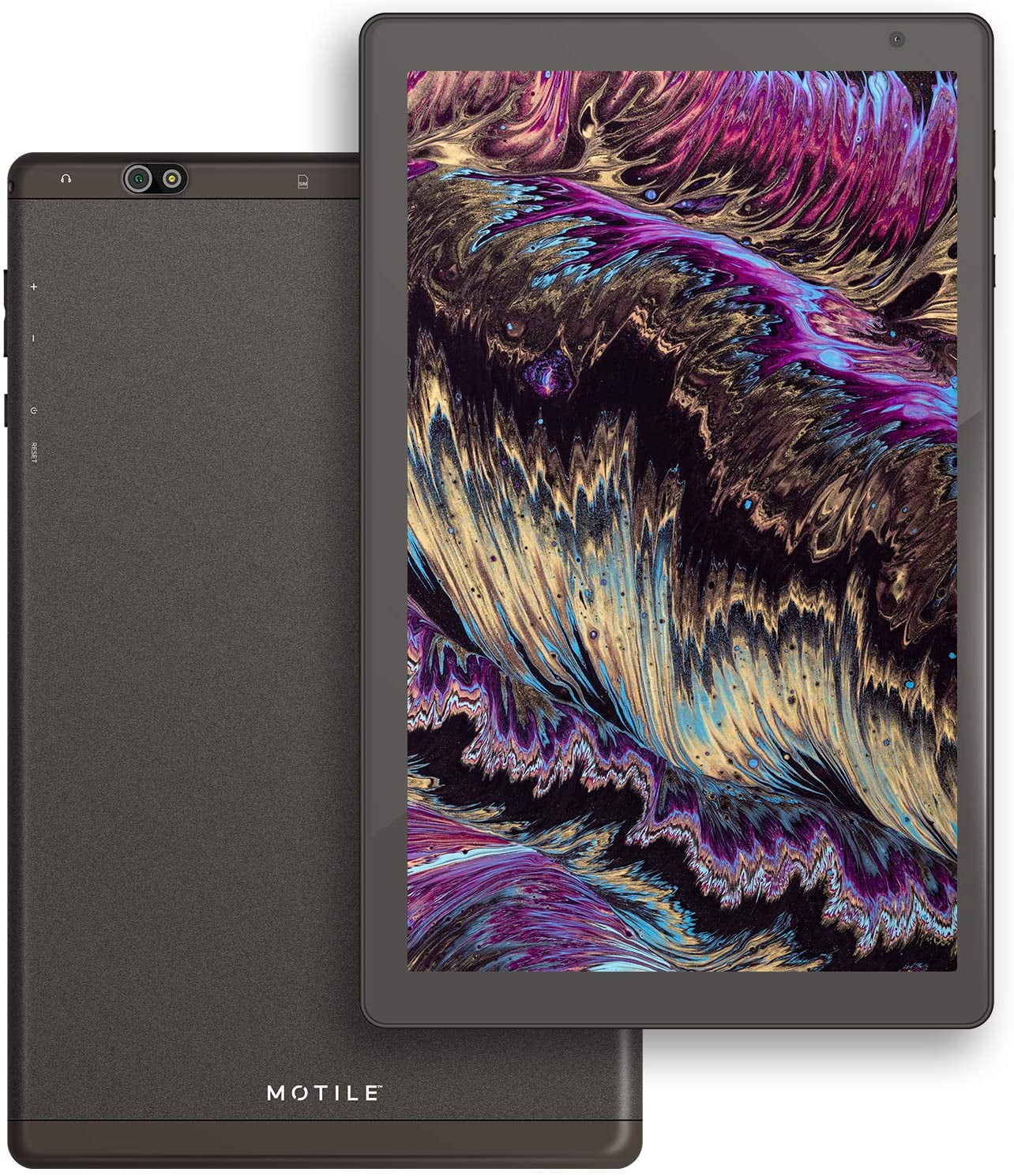 MOTILE 10.1” IPS Touch Screen HD Quad-Core Performance Big Android ...