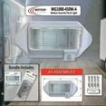 MOTION-GUARD, MG1000-450W-A, 12 Volt Exterior Motion Sensor RV LED ...