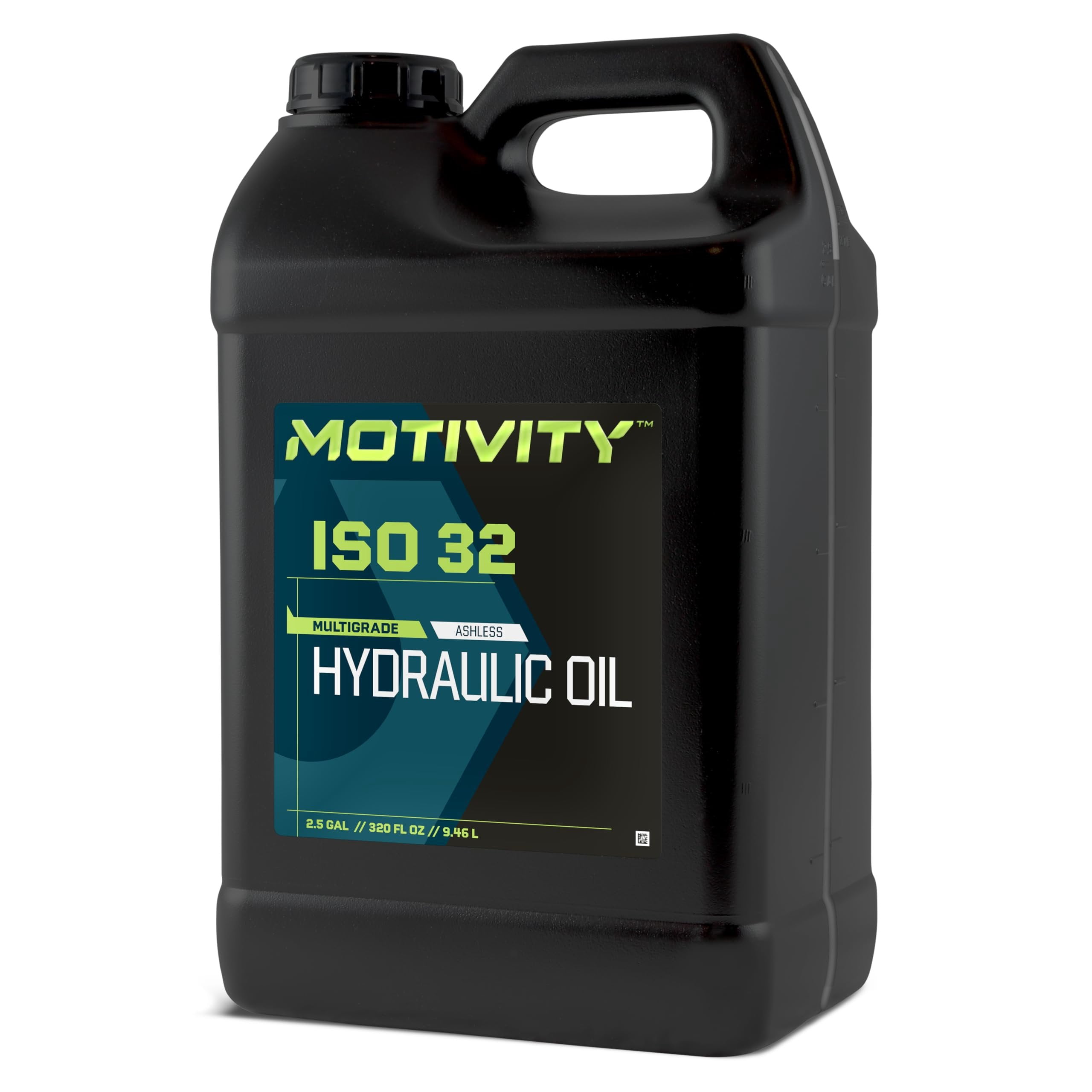 MOTIVITY Ashless Multigrade Hydraulic Oil ISO 32 - 2 Pack of 2.5 Gallon ...