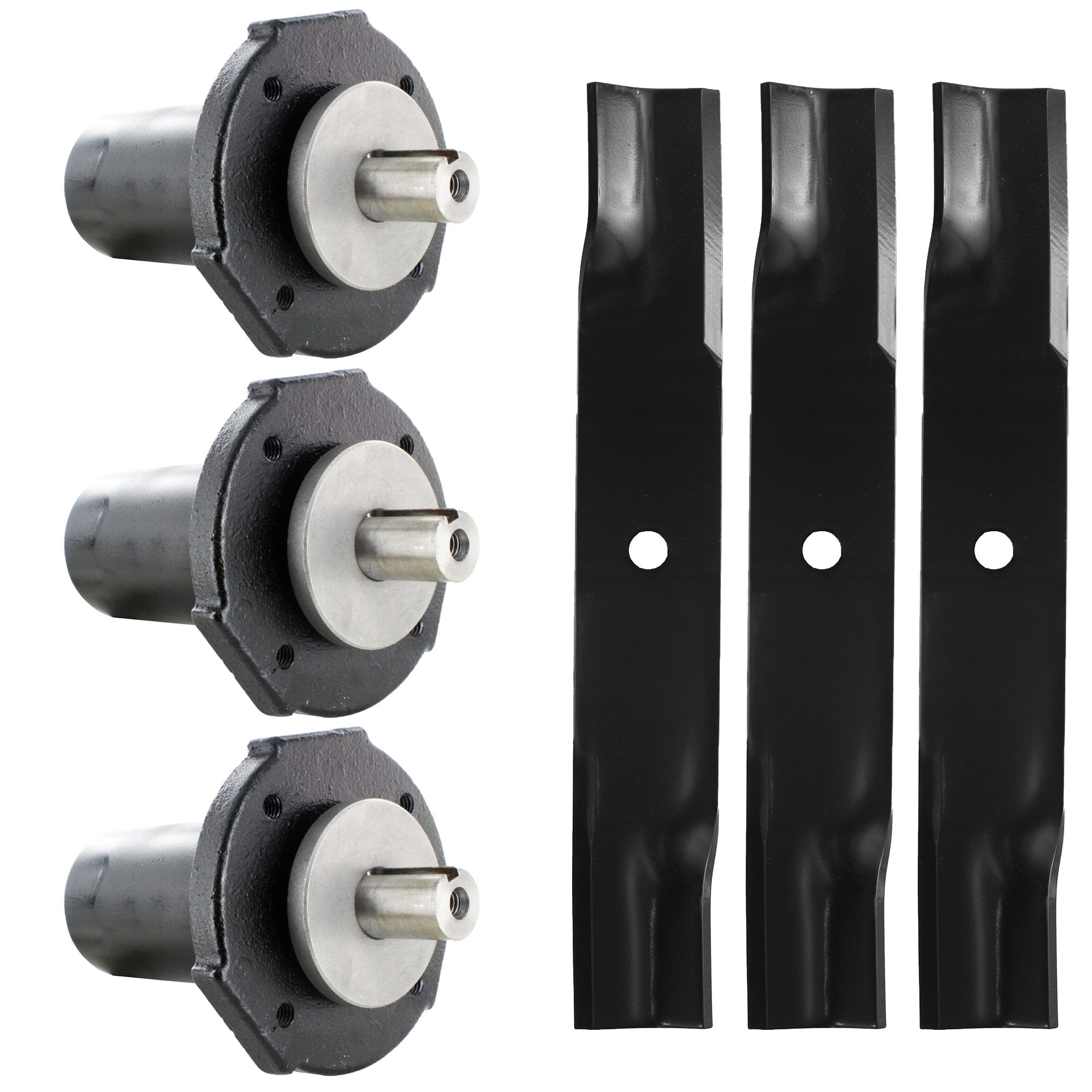 MOTIVITY Mower Blade & Spindle Kit Compatible With Ariens Max-Zoom 48 ...