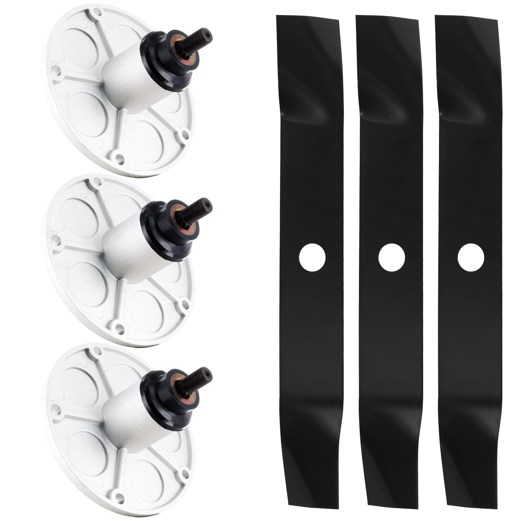 MOTIVITY Mower Blade & Spindle Kit Compatible With Murray Lawn Tractors ...
