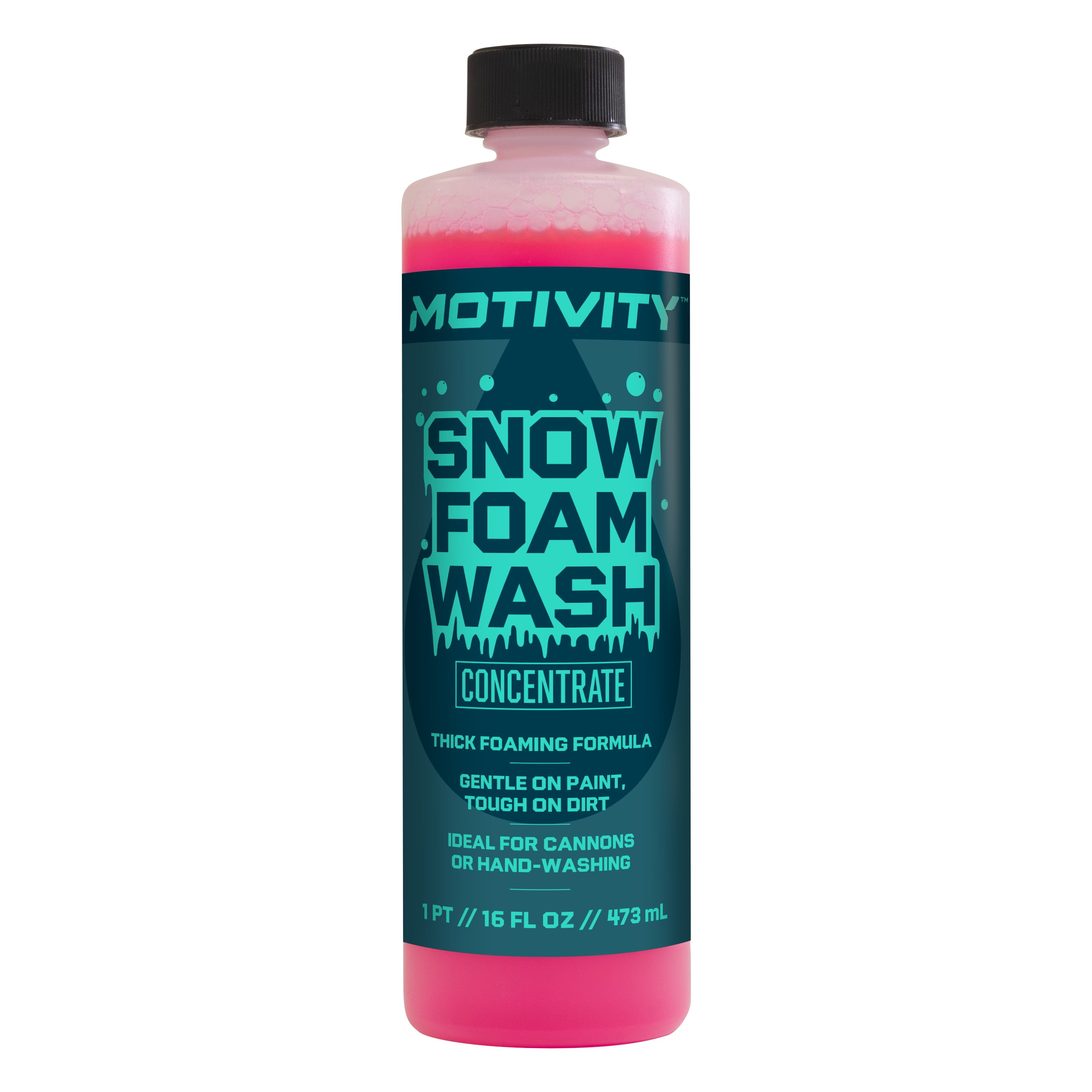 MOTIVITY Snow Foam Car Wash Soap, Concentrated Formula, Safe for Use on ...