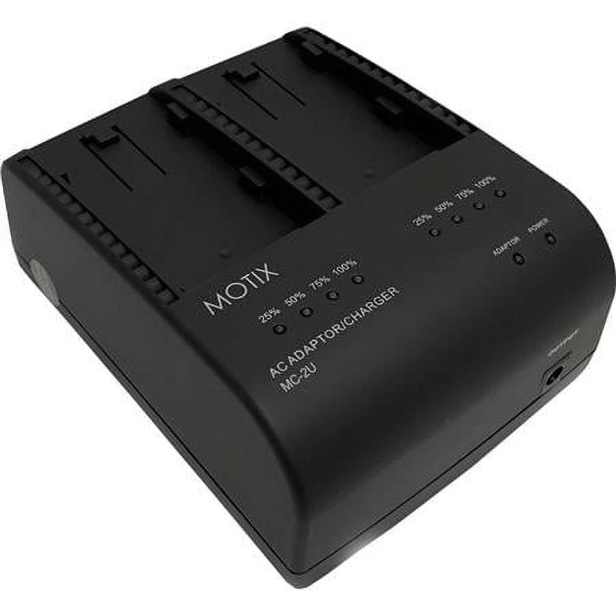 MOTIX MC-2U 2-Channel Sony BP-U type Charger - Walmart Business Supplies