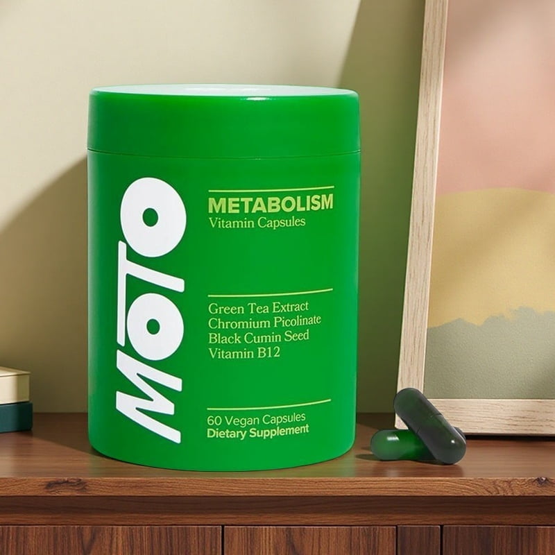 MOTO - MetabolismBoosting Vitamin 60Capsule-1Bottle - Walmart.com