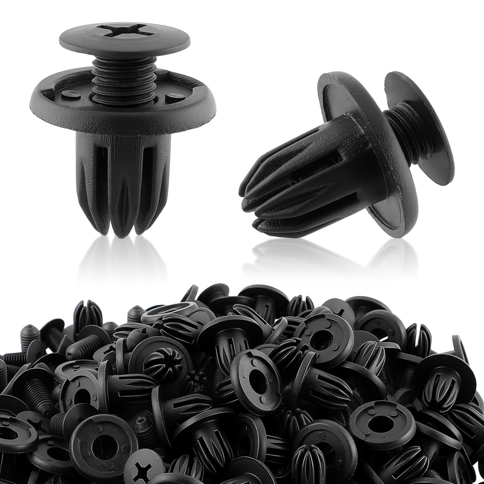 MOTOALL Nylon Front Rear KEF16 Bumper Fender Liner Rocker Molding Door Trim Panel Shield ...