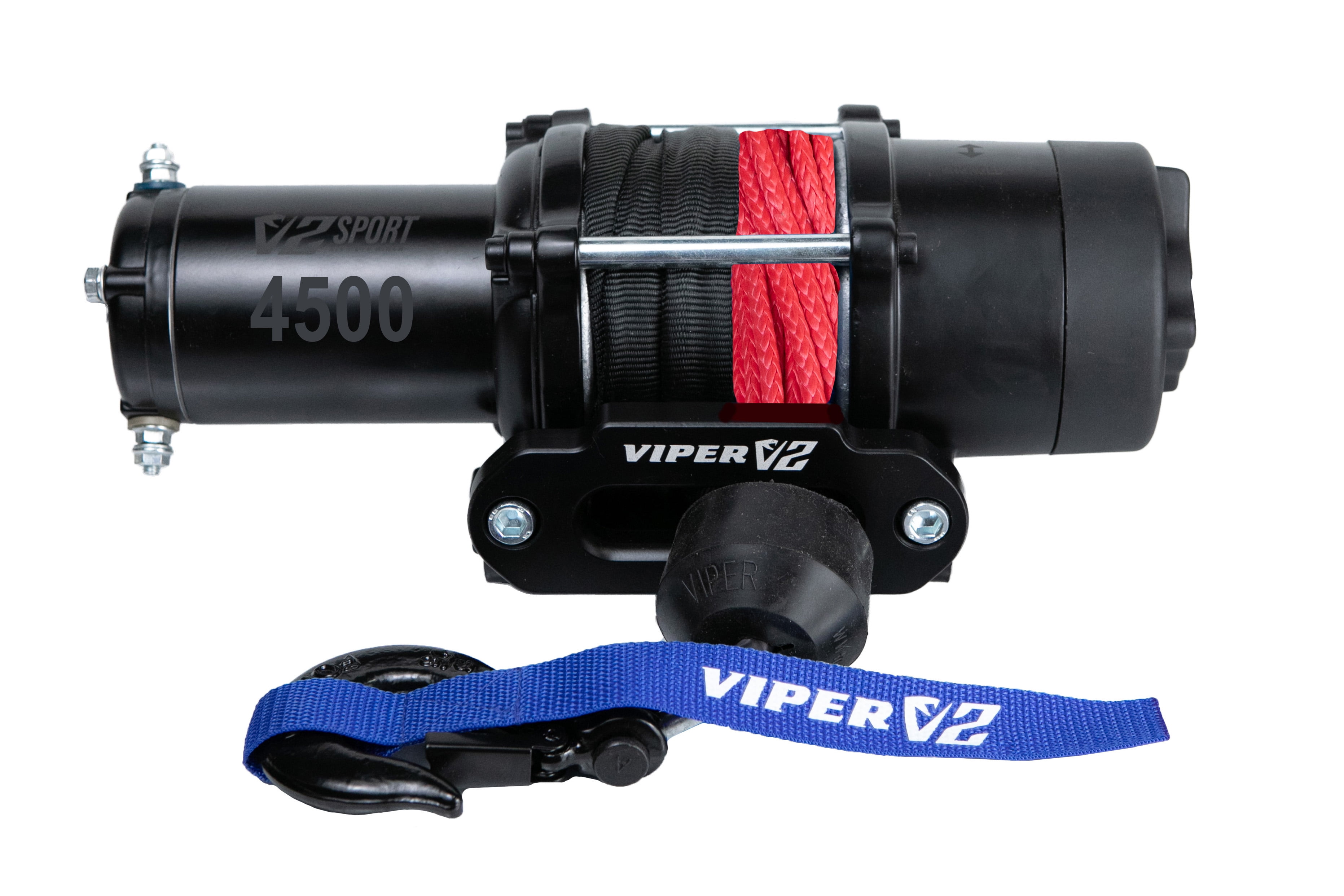 MOTOALLIANCE VIPER SPORT V2 4500lb ATV/UTV Waterproof Winch with ...