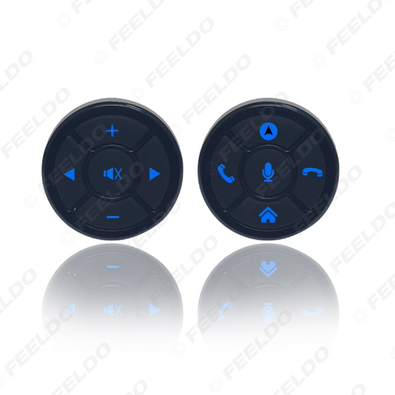 MOTOBOTS Ultra Slim 10-key Car Smart Wireless Steering Wheel Control ...