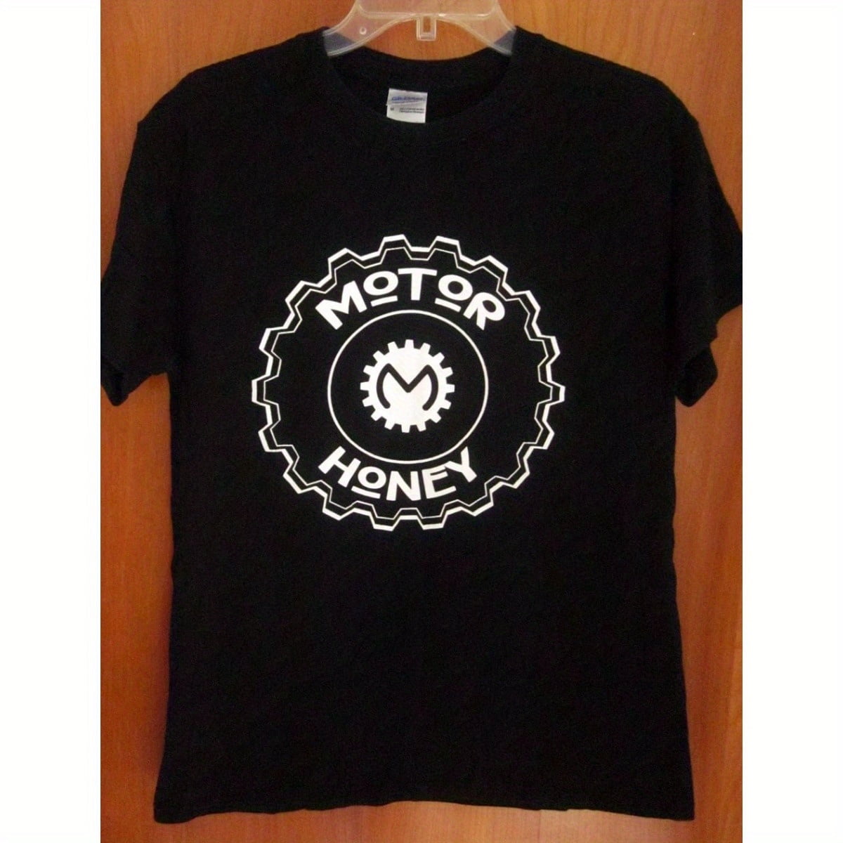 MOTOR HONEY engine med T shirt Oil Treatment logo tee Gear industrial ...