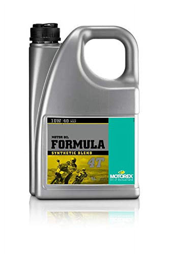 MOTOREX - 102310 /196056 - FORMULA 4T 10W40 (4 LITERS) - Walmart.com