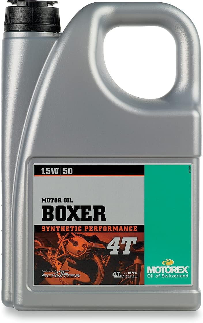 MOTOREX Oil Boxer 4T 15W50 4L 171-425-400 - Walmart.com