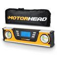 MOTORHEAD 10-Inch Digital Level with LCD Screen, Magnetic Base, Durable ...