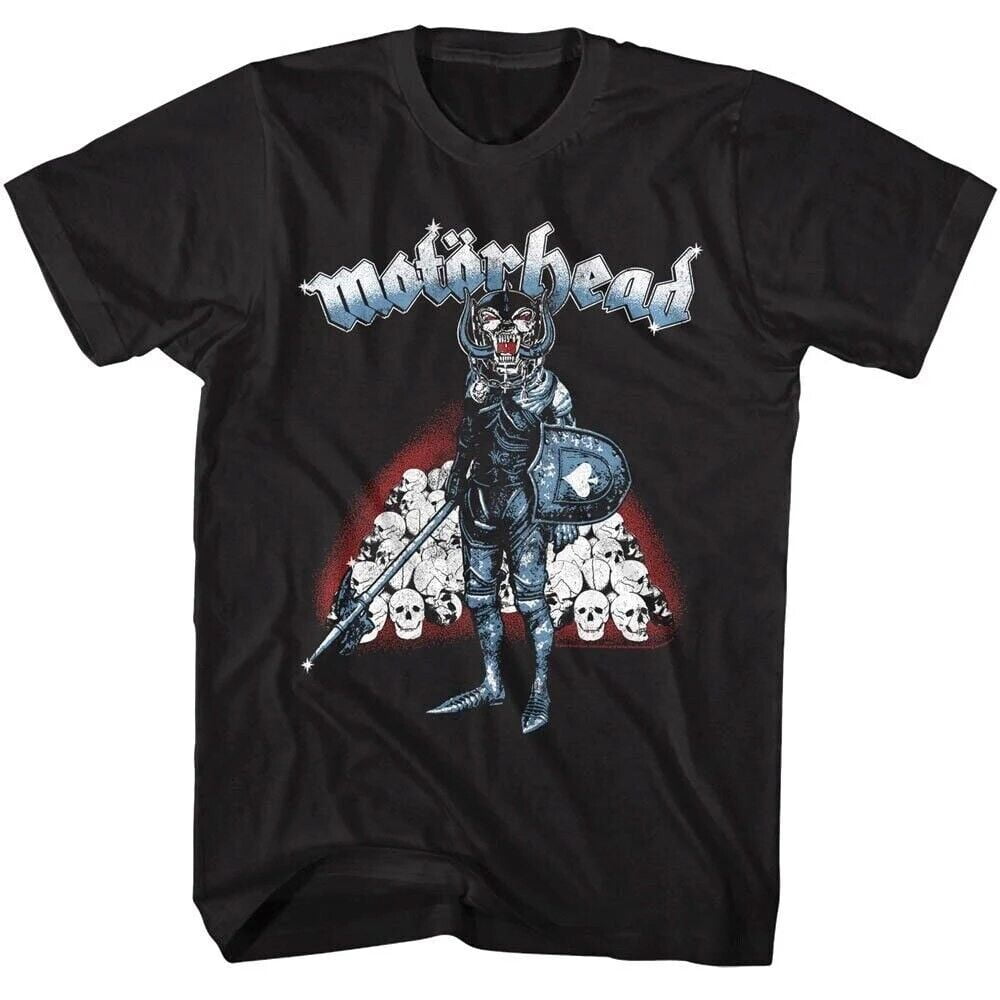 MOTORHEAD Shirt War-Pig Knight Sir Snaggletooth Merch Graphic Tees ...