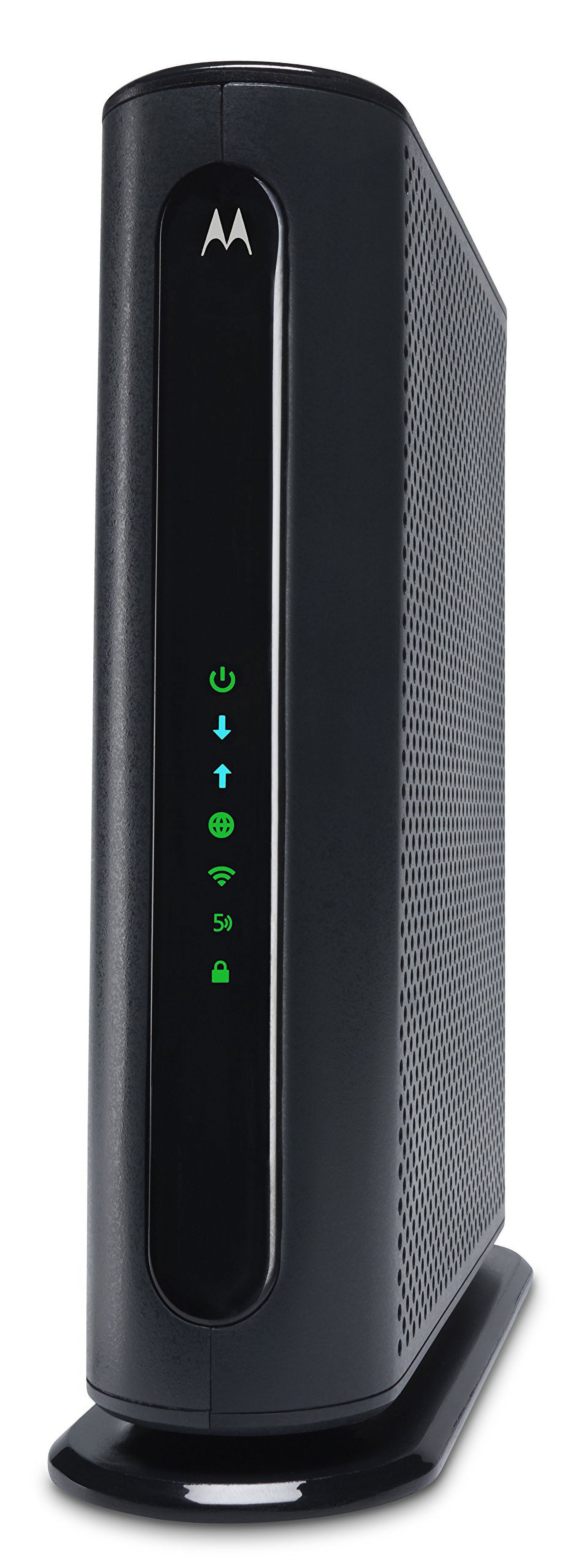 MOTOROLA MG7540 16x4 Cable Modem Plus AC1600 Dual Band Wi-Fi Gigabit ...