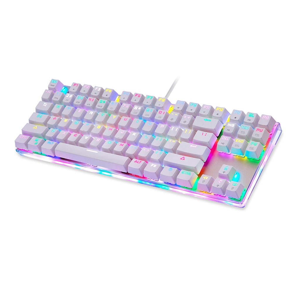 MOTOSPEED Keyboard,Mechanical Wired USB USB LED 87 K87S Mechanical Wired USB Wired USB LED Wired ...