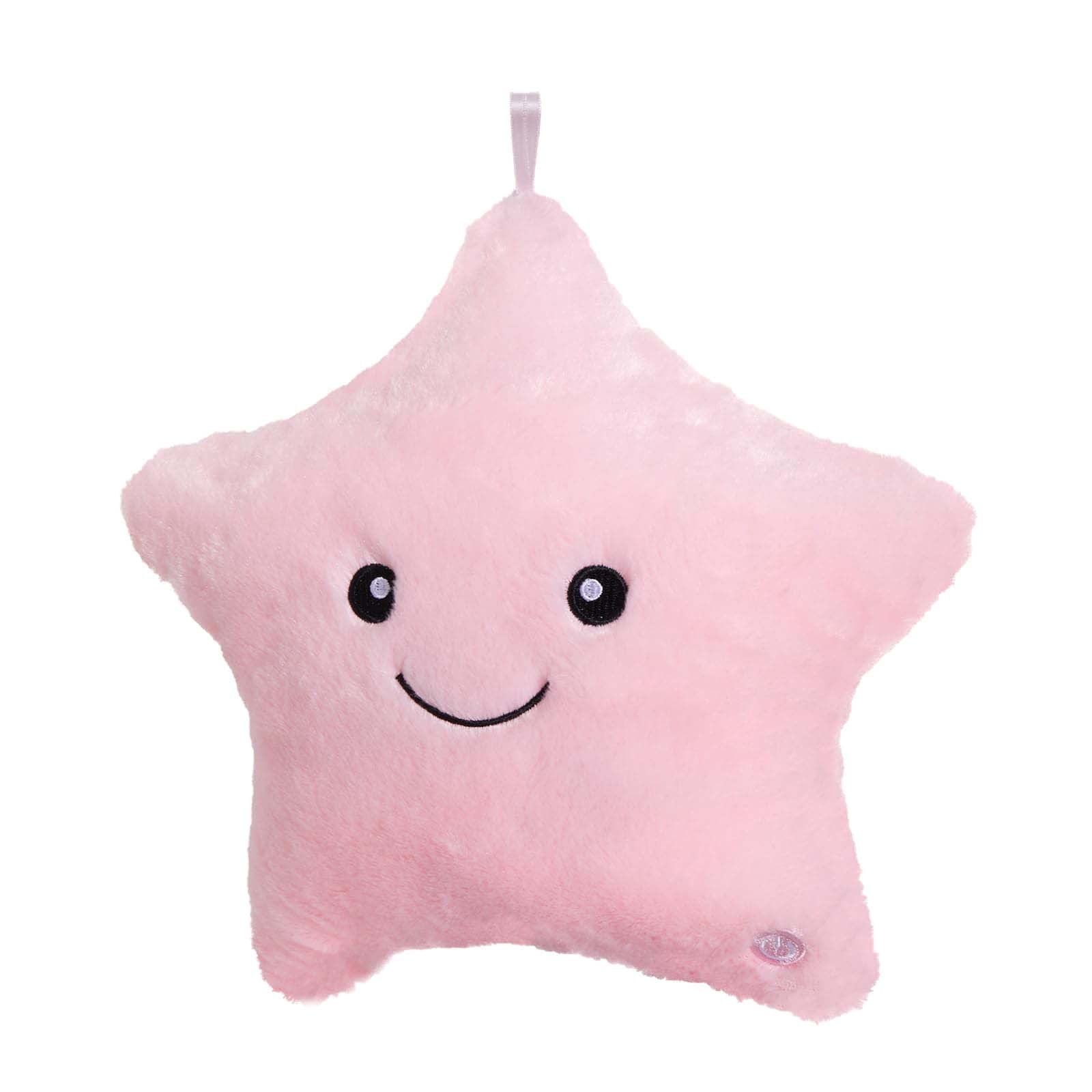 MOUDUO 15.8 Inch Star Plush Creative Twinkle Star Glow Night Stuffed ...