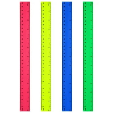 Lufkin X48N 8-Foot by 5/8-Inch Wood Rule Red End with 6-Inch Slide Rule ...