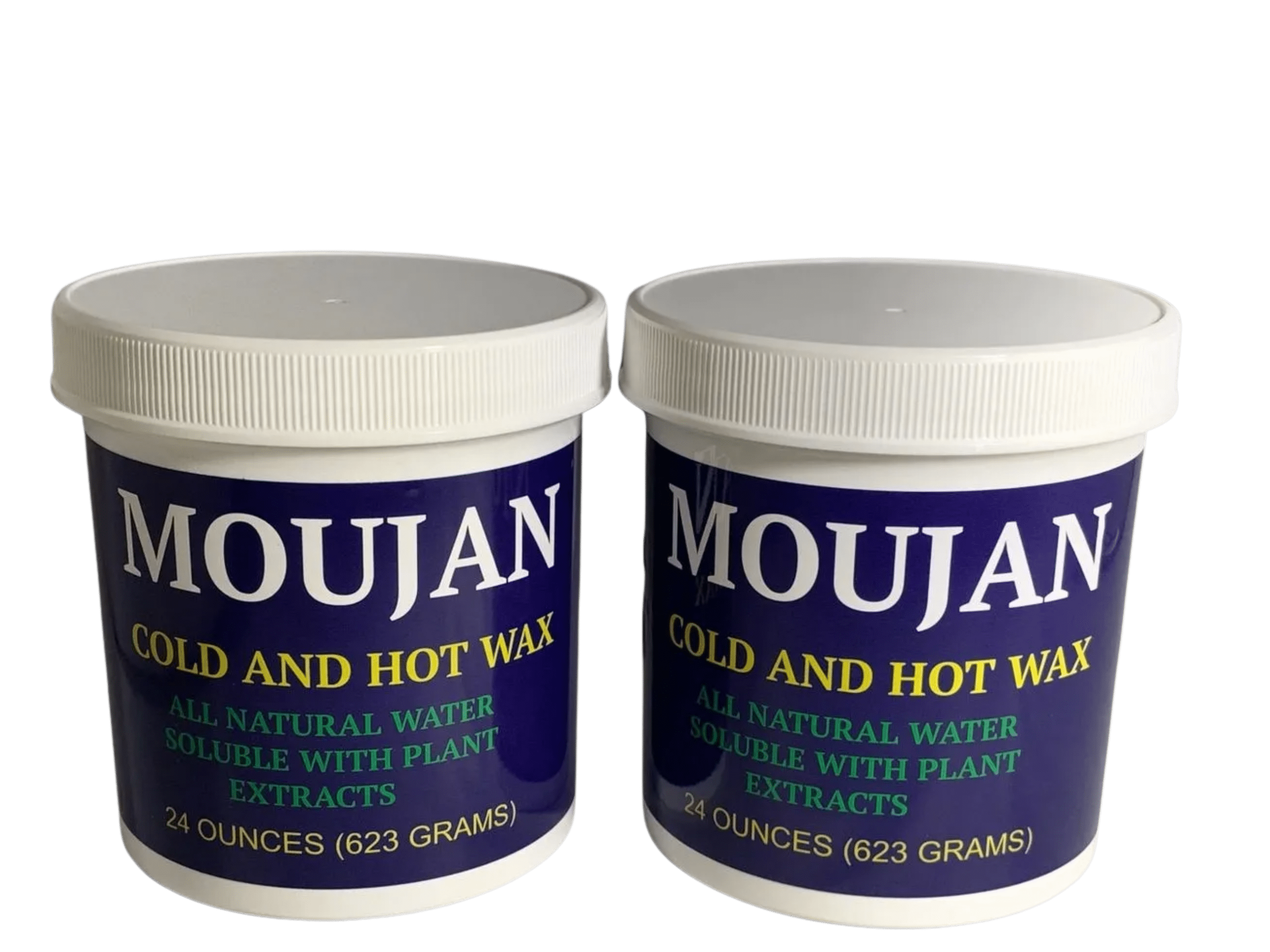 MOUJAN Cold and Hot Wax For Professionals – 24 oz. (Pack of 2 ...