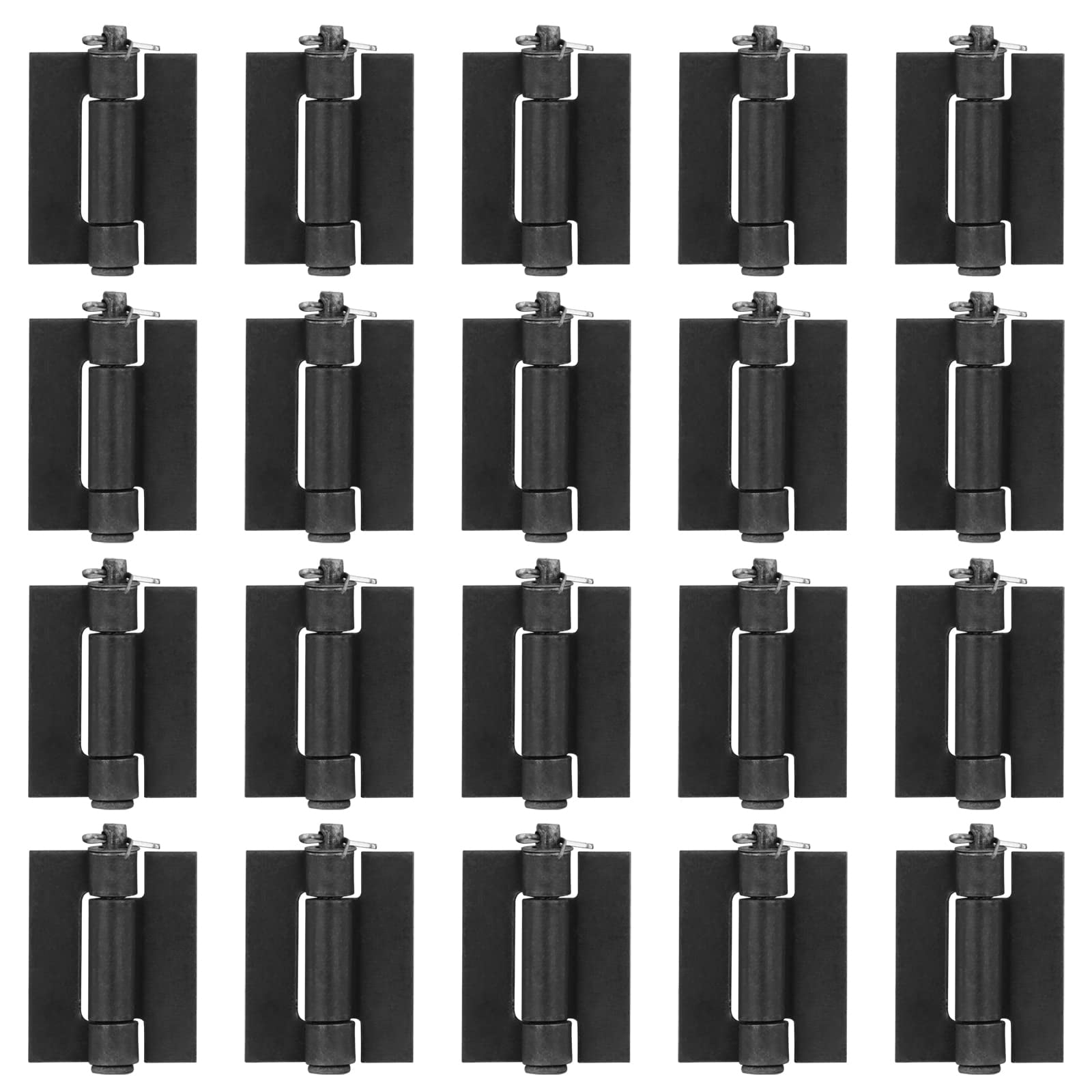 MOUNTAIN_ARK 20 Pack Weldable Hinges, Weld On Butt Hinge for Metal Gate ...