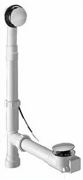 MOUNTAIN PLUMBING BDR20S45-2/ACP Bath Waste W/Flexible Overflow Control ...