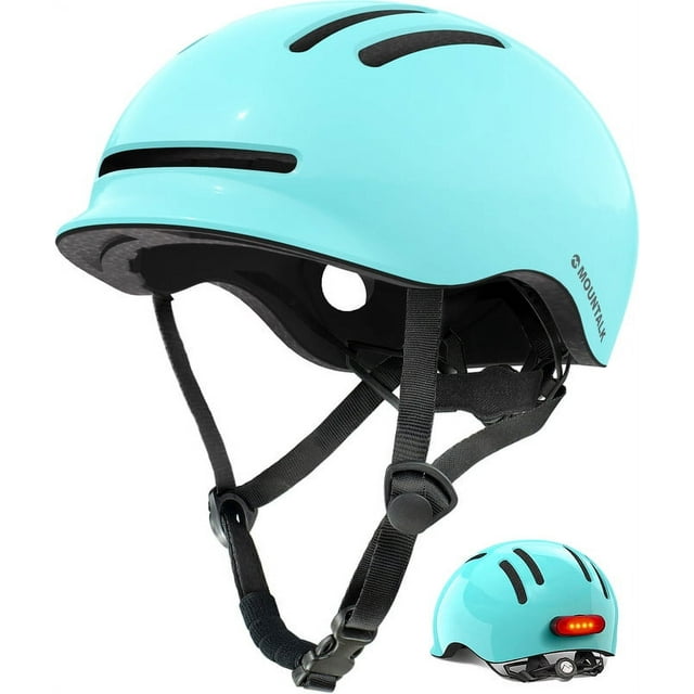 MOUNTALK Bicycle Helmets for Adults, Youth, Kids 6 Years+ with Light ...