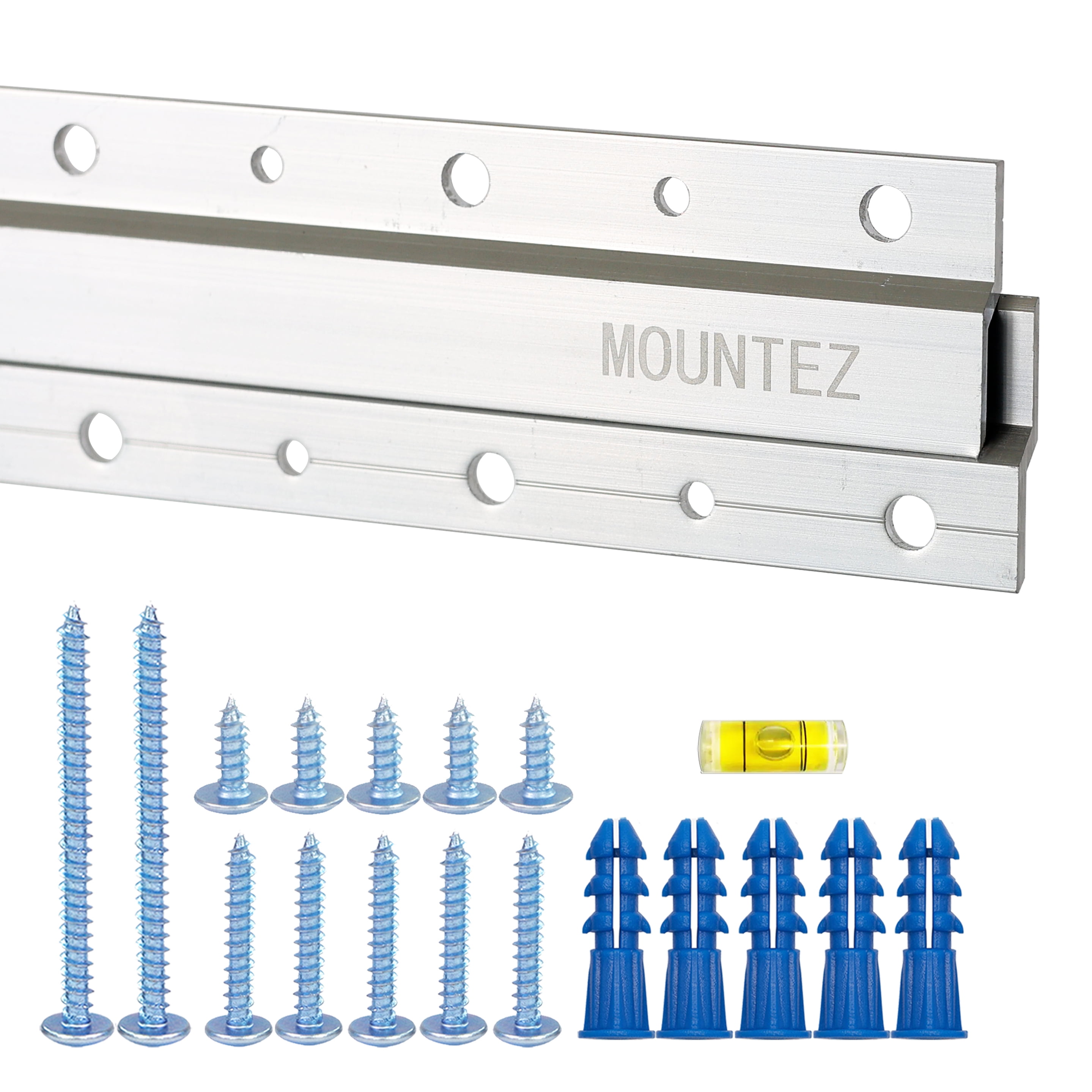 MOUNTEZ 18 Inch Heavy Duty French Cleat Hanger 2 Pack - Supports 80 lbs ...