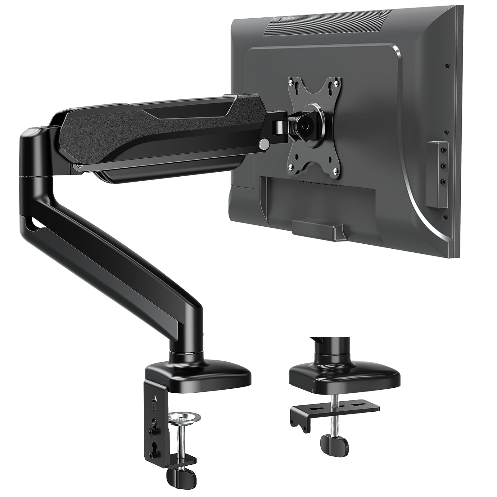 MOUNTUP Single Monitor Desk Mount Holds Screen up to 32 inch, Height ...