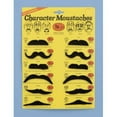 MOUSTACHE CHARACTER CARD - Walmart.com