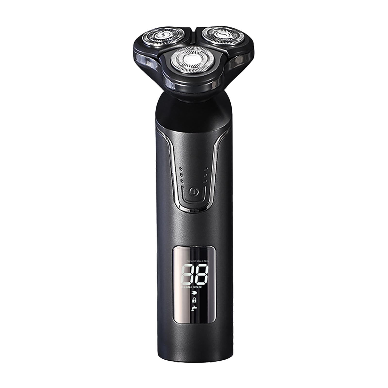 MOVAWAKY Back 2 Men's Full Body Washable Shaver With USB Rechargeable ...