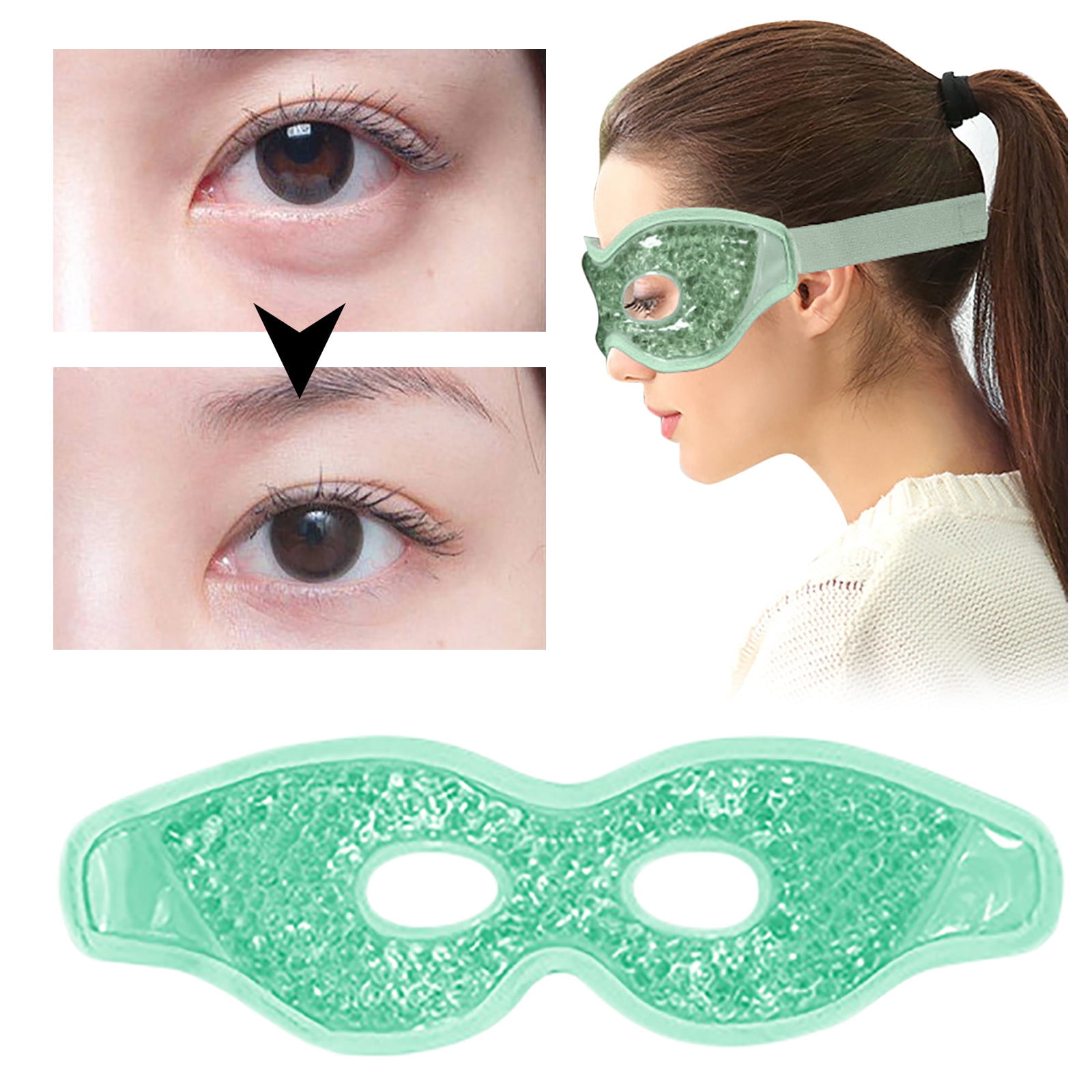 MOVAWAKY Gel Eye ，Ice Cold Compress for Puffy Eyes ,Dry Eyes Makeup ...
