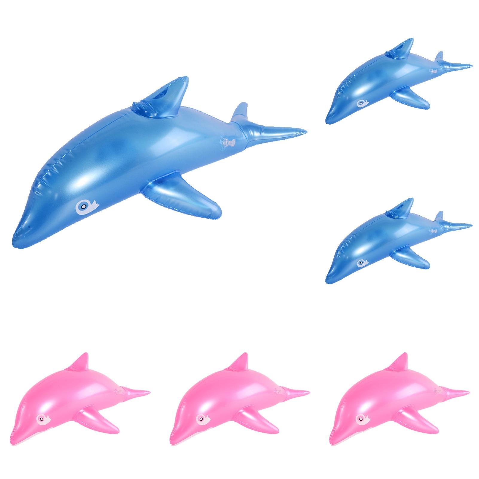 MOVAWAKY Inflatable Canoe 3 Person Inflatable Pool Toy Aquatic Themed ...