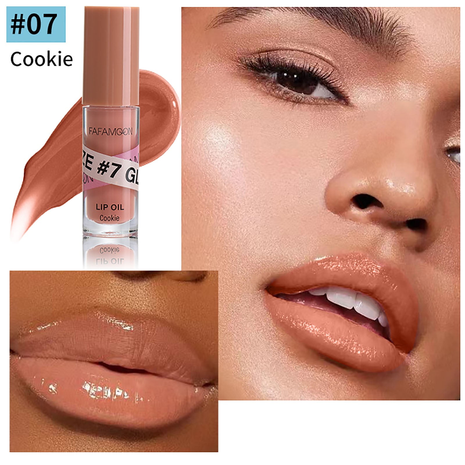 Movawaky Lip Glaze Moisturizing Water Light Lip Gloss(4ml) Lip Stain