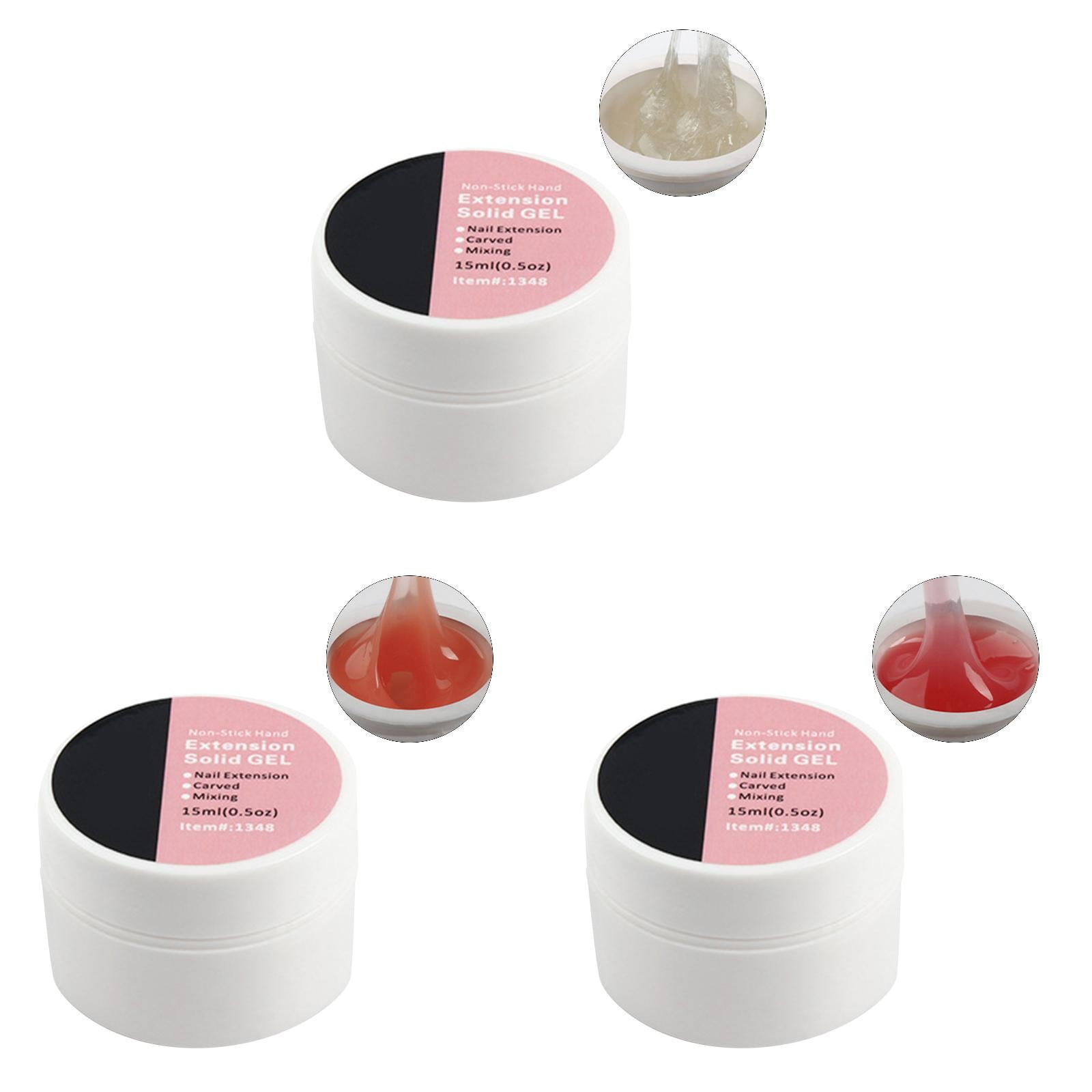 MOVAWAKY Nail Extension Glue Solid Non Stick Hand Nail Salon Paper ...