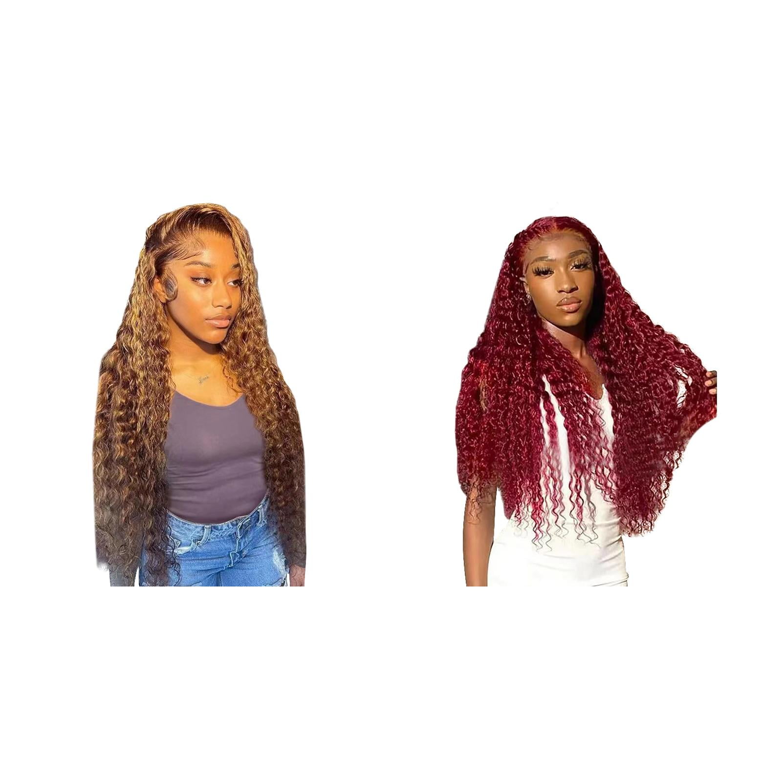 MOVAWAKY Pin Curl Clips for Hair Lace Front Wig Transparent Frontal ...